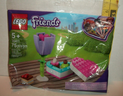 FACTORY SEALED LEGO 30411 FRIENDS FLOWER AND CHOCOLATE BOX Polybag 75 ...