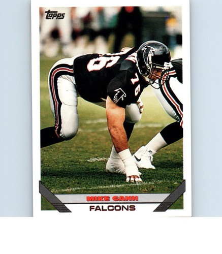 Mike Gann 425 Falcons 1993 Topps Football Trading Card | eBay