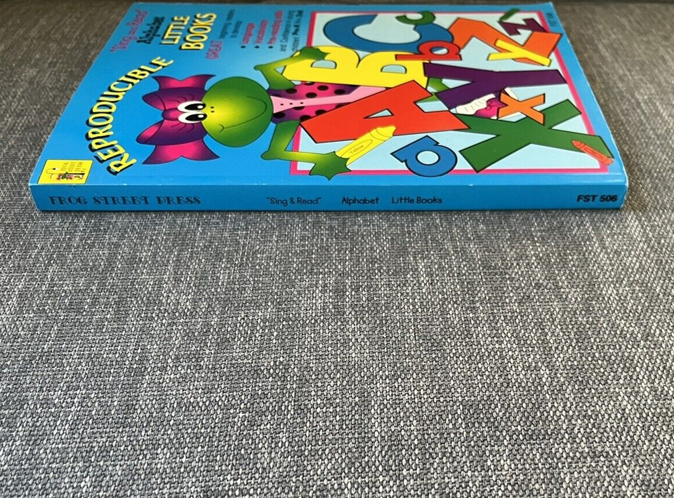Frog Street's Sing & Read ~ Alphabet~ Reproducible Little Books ~Pre-K ...