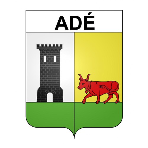 Adé 65 ville sticker blason écusson autocollant adhésif | eBay