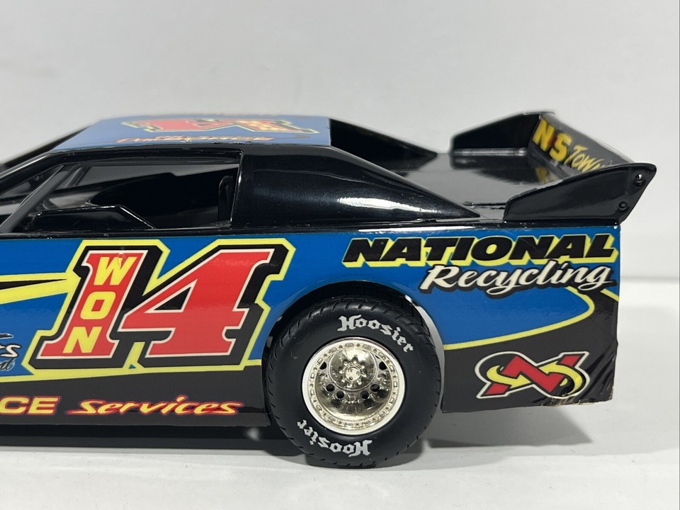 ADC 1/24 Scale Dirt Late Model Diecast Race Car #14 Dan Sorce C&S ...