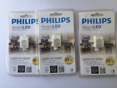 Philips Accent LED Indoor Capsules 170 Lumens Lot of 3 | eBay