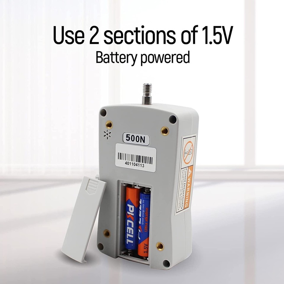 500N Digital Force Gauge Push and Pull Tester Meter with 4 Measurement ...