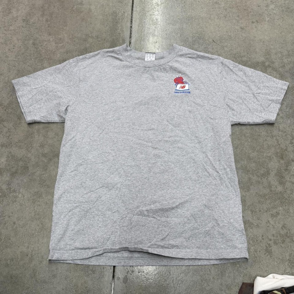 vintage new balance lobster roll bar on site or take away grey shirt ...