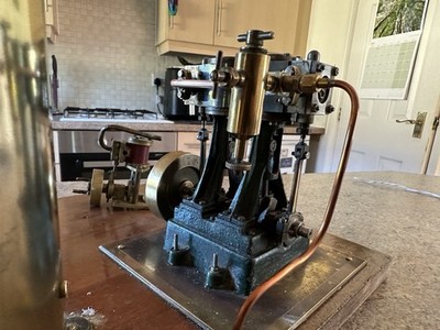 Stuart Steam Engine And Boiler With Water Pump And Spare Boiler And Small Engine | eBay UK