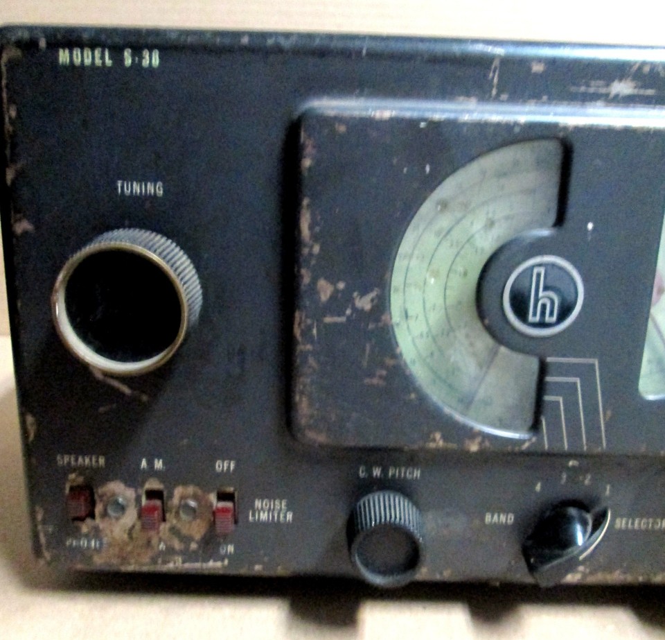 VINTAGE C.1940’S HALLICRAFTERS S-38 RECEIVER/SHORTWAVE RADIO. | eBay