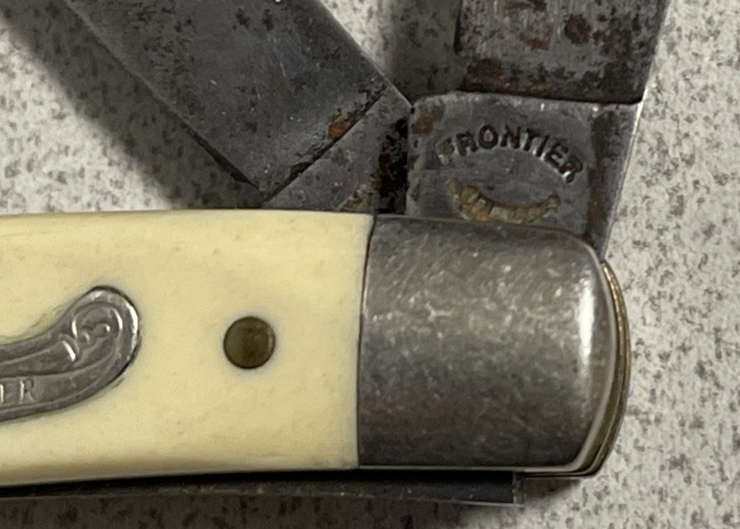 Frontier Imperial U.S.A. 3 Blade Vintage Pocket Knife | eBay