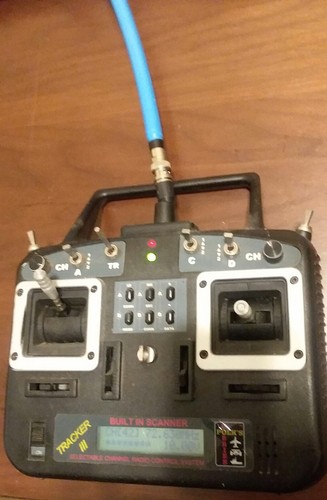 Polk's Hobbies Tracker III Transmitter, 50 channel capable on 72 MHZ, 8 ...