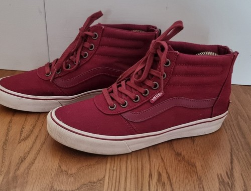 Vans Trainer Shoe Mid Top Zip. Size 4.5 | eBay UK