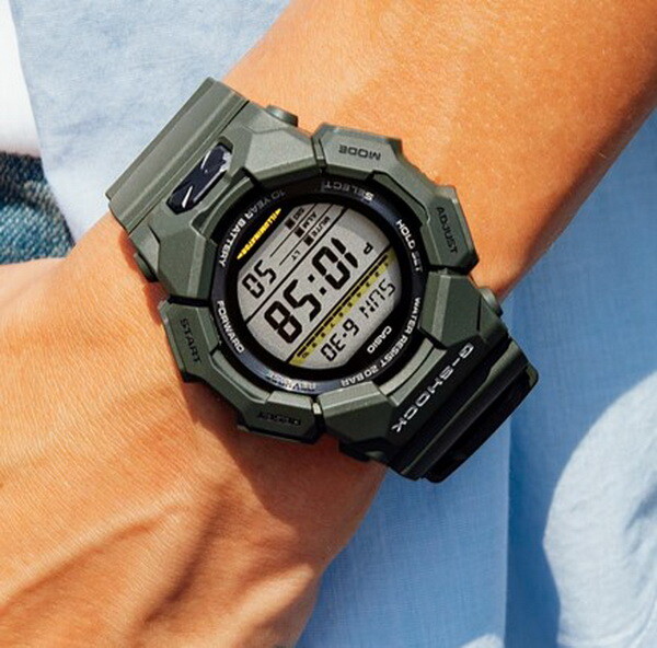 Casio G-Shock GD010-3 World Time 10 Year Battery Digital Green Watch | eBay