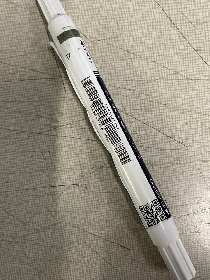 NEW OEM KIA Touch-Up Paint + Clear Coat "ALIEN GREEN" Color Code I7 | eBay