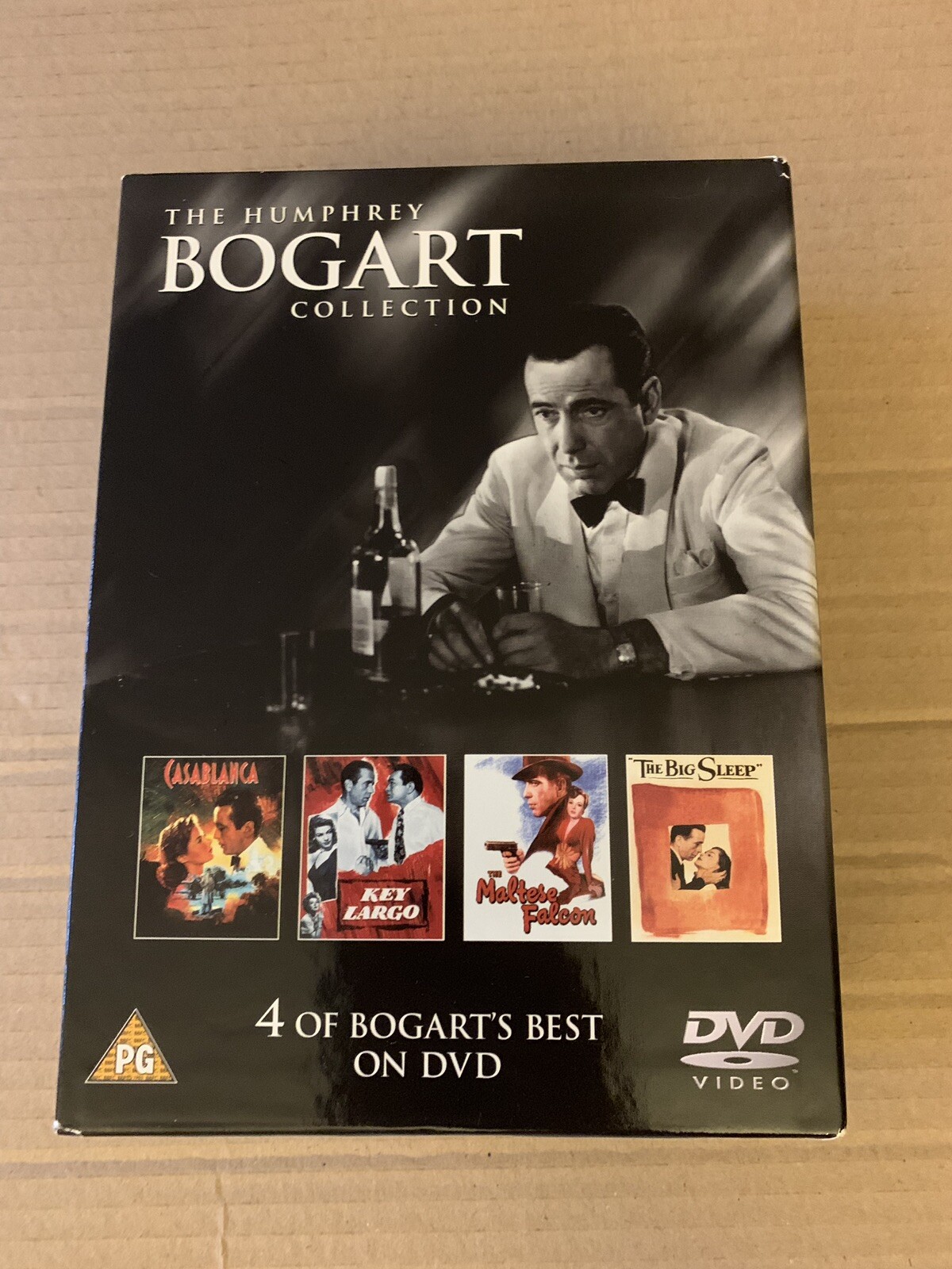 The Humphrey Bogart collection - DVD 4 FILMS REGION 2 *NEW* (2 DVDS ...