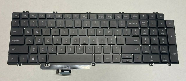 Dell N7N16 Laptop Keyboard - Black for sale online | eBay
