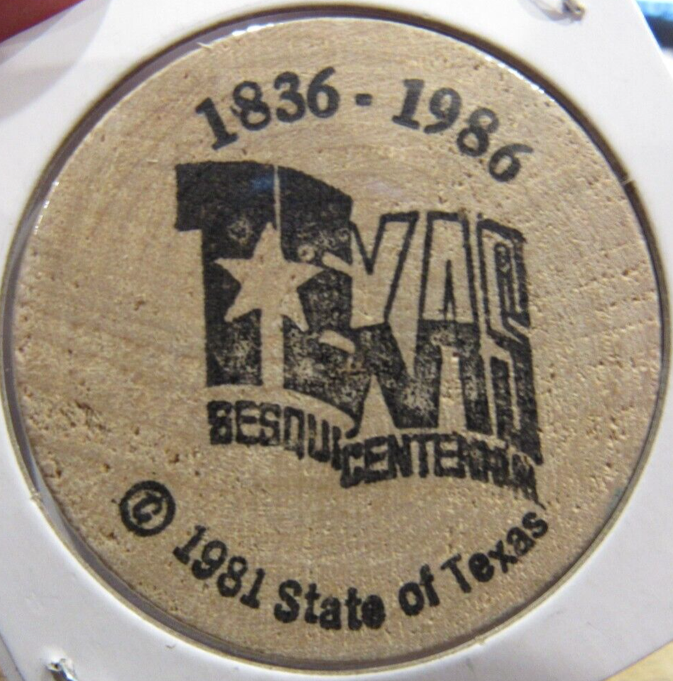 1986 Greenbelt, TX Coin Club Wooden Nickel - Token Texas | eBay