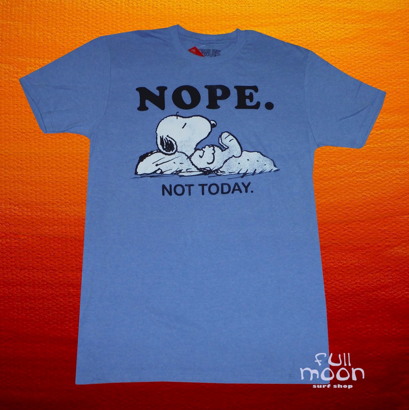 New Peanuts Charlie Brown Snoopy Nope Not Today Men's T-Shirt | eBay