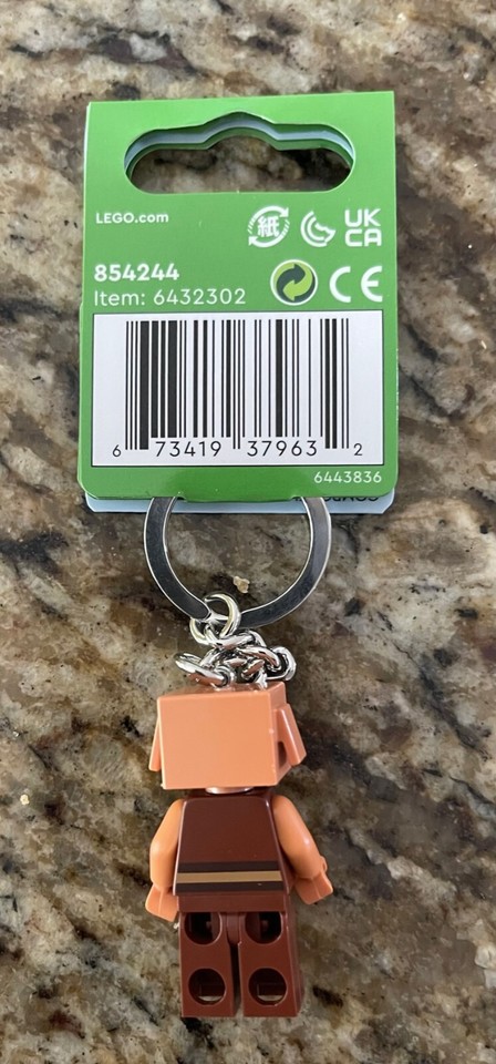 LEGO Piglin Keychain/Keyring - Minecraft 854244-Brand New-Fast Shipping ...