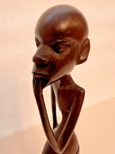 Wooden Carved Female Fertility Statue 7.75 Inches Tall | eBay