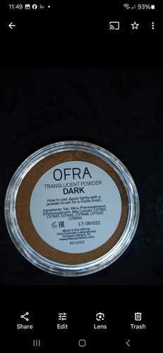 NEW Ofra Translucent Powders. 2 Colors: Light And Dark. Matte. 6g of ...