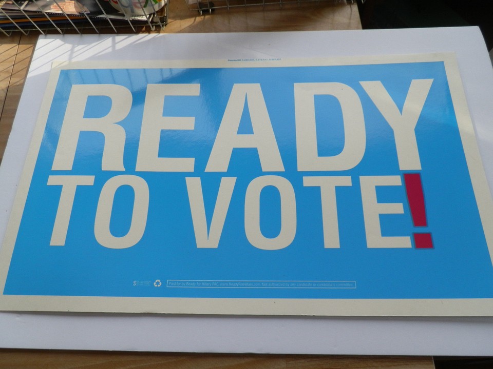 POLITICS (2012) "Ready For Jeanne (SHAHEEN) Poster (Ready For Hillary ...