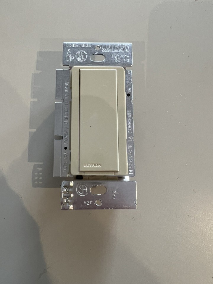 LUTRON MA-AS-IV Maestro Companion Tap Button Light Switch w/ FASS ...