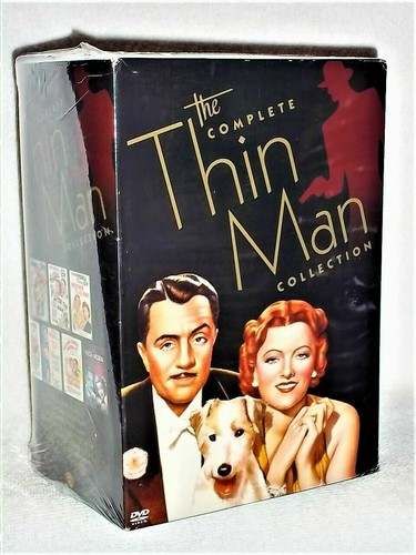 The Thin Man Collection (DVD, 2006, 7-Disc) glamorous world of 1930s ...