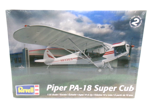 Revell 85-5483 Piper PA-18 Super Cub 1/32 Scale, 94 Pc. Kit - Factory ...