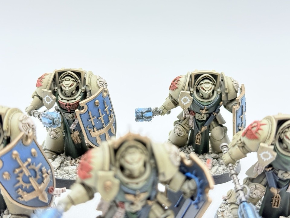Warhammer 40K Dark Angels Deathwing Knights Painted | eBay