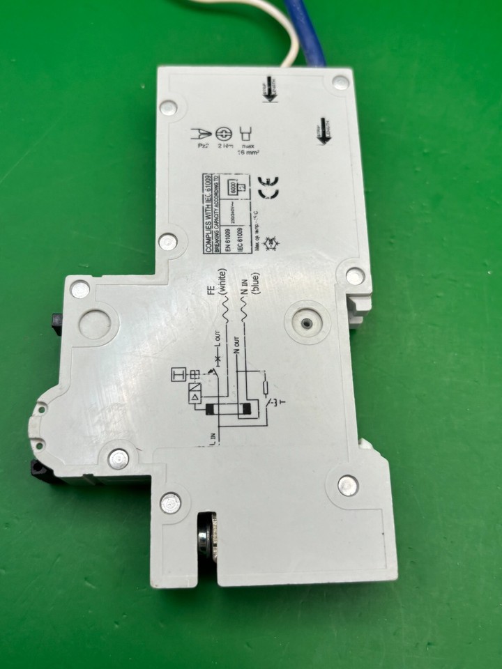 Wylex RCBO B6 NHXSBS1B06 B16 NHXSBS1B16 NHXSBS1B20 B32 NHXSBS1B32 B40 ...