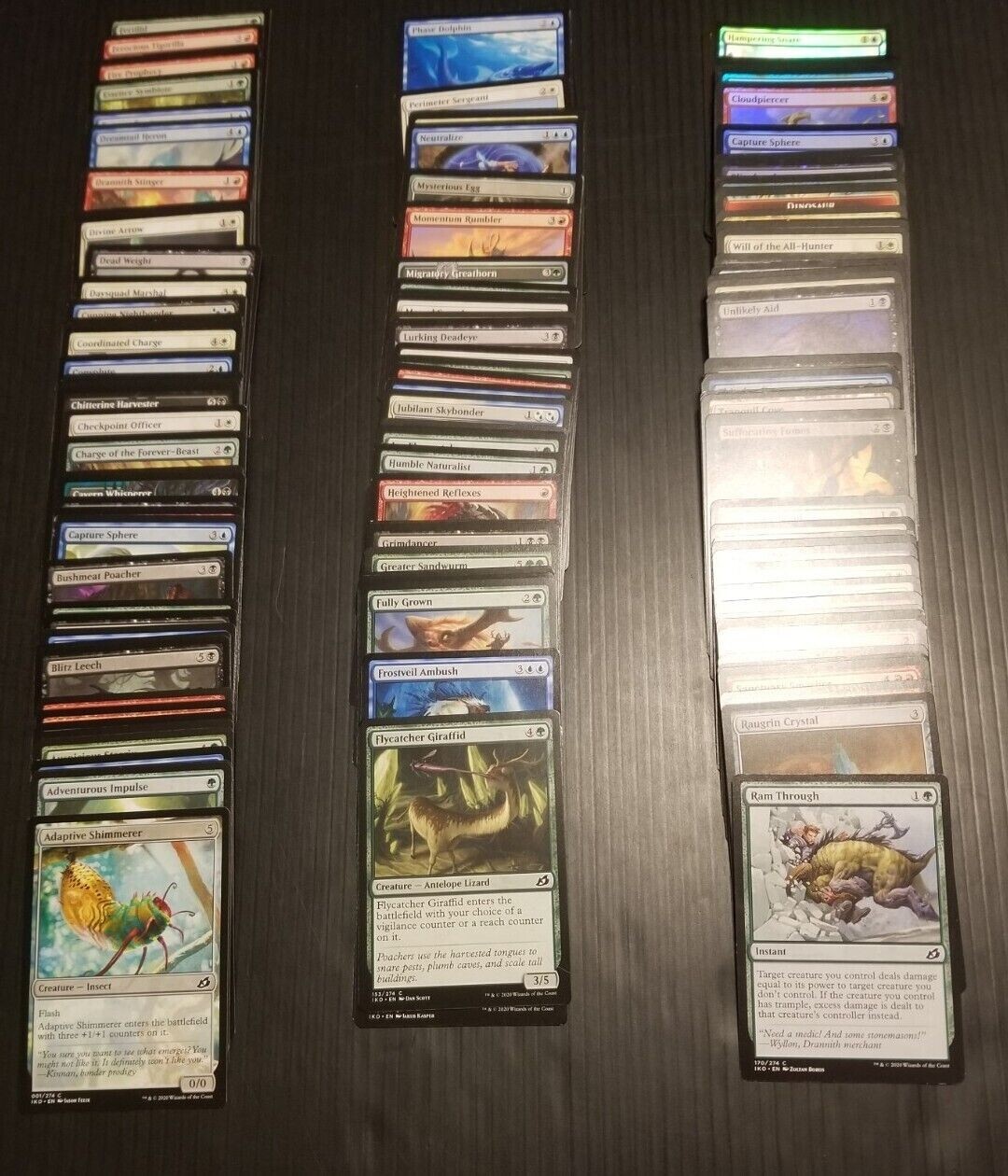 58 Unique MTG Magic The Gathering Cards Ikoria: Lair of Behemoths Lot ...