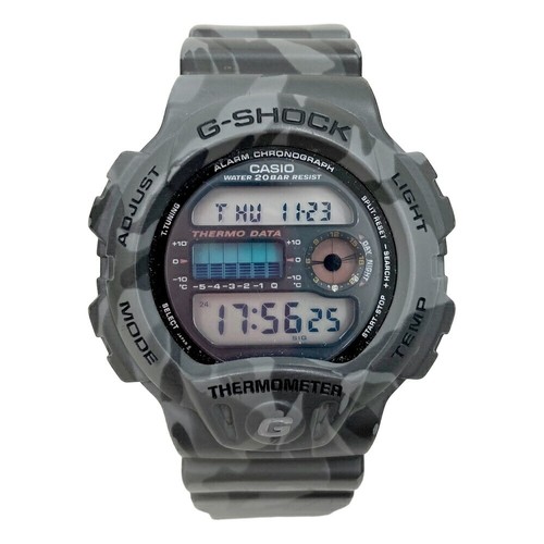 Casio DW-6100CF-8JF G-Shock G-Python Quartz Watch Camouflage Gray ...