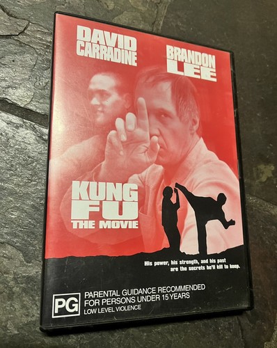 Kung Fu : The Movie DVD (Region 4) VGC - David Carradine / Brandon Lee ...
