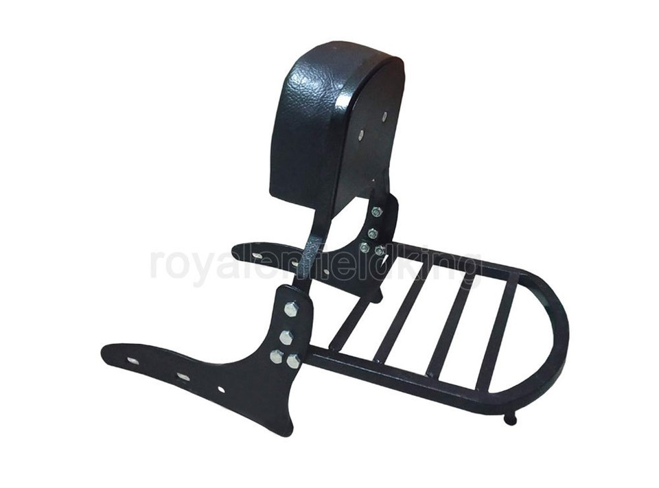 Fit For Royal Enfield Bullet Classic 350cc 500cc Harley Style Backrest ...