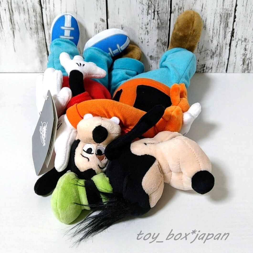 Goofy and Max Hug & Smile Plush Toy Stuffed Doll Japan Disney Store ...