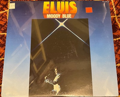 SEALED! Elvis Presley BLACK VINYL "Moody Blue" AQL1-2428 LP | eBay
