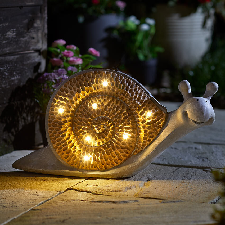 Solar Garden Novelty Animal LED Light Up Stake Path Ornament Outdoor ...
