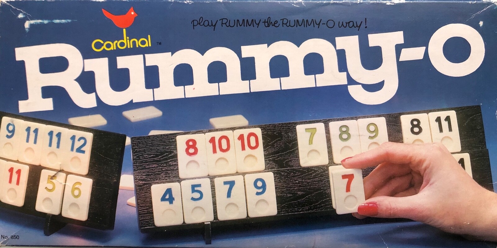 Rummy-O Tiles Individual Smooth Back Replacement Game Pieces ...