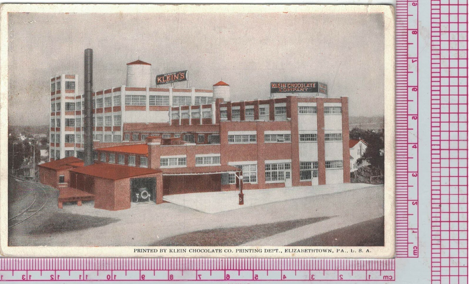 Postcard, Pennsylvania, Elizabethtown, Klein's Chocolate Factory | eBay