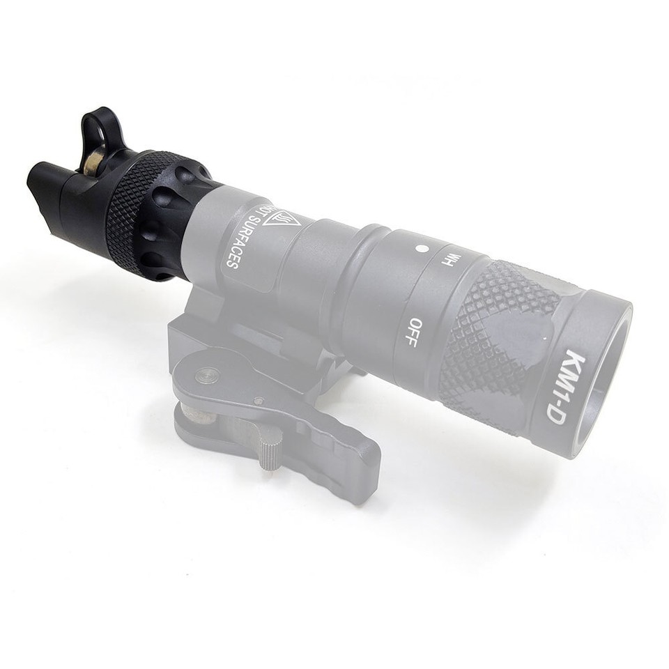 Tactical Dual Function Flashlight Switch For M300 M600 Tail Cap Cover ...