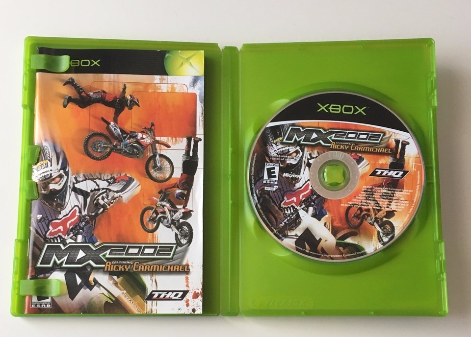 Microsoft XBOX MX 2002 Featuring Ricky Carmichael (COMPLETE ...
