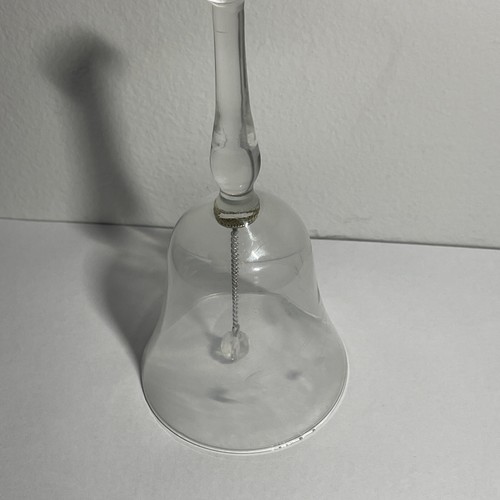 Princess House Heritage Handblown Bell Crystal Etched Floral Design | eBay