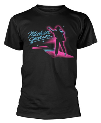 Michael Jackson Neon T-Shirt OFFICIAL | eBay UK