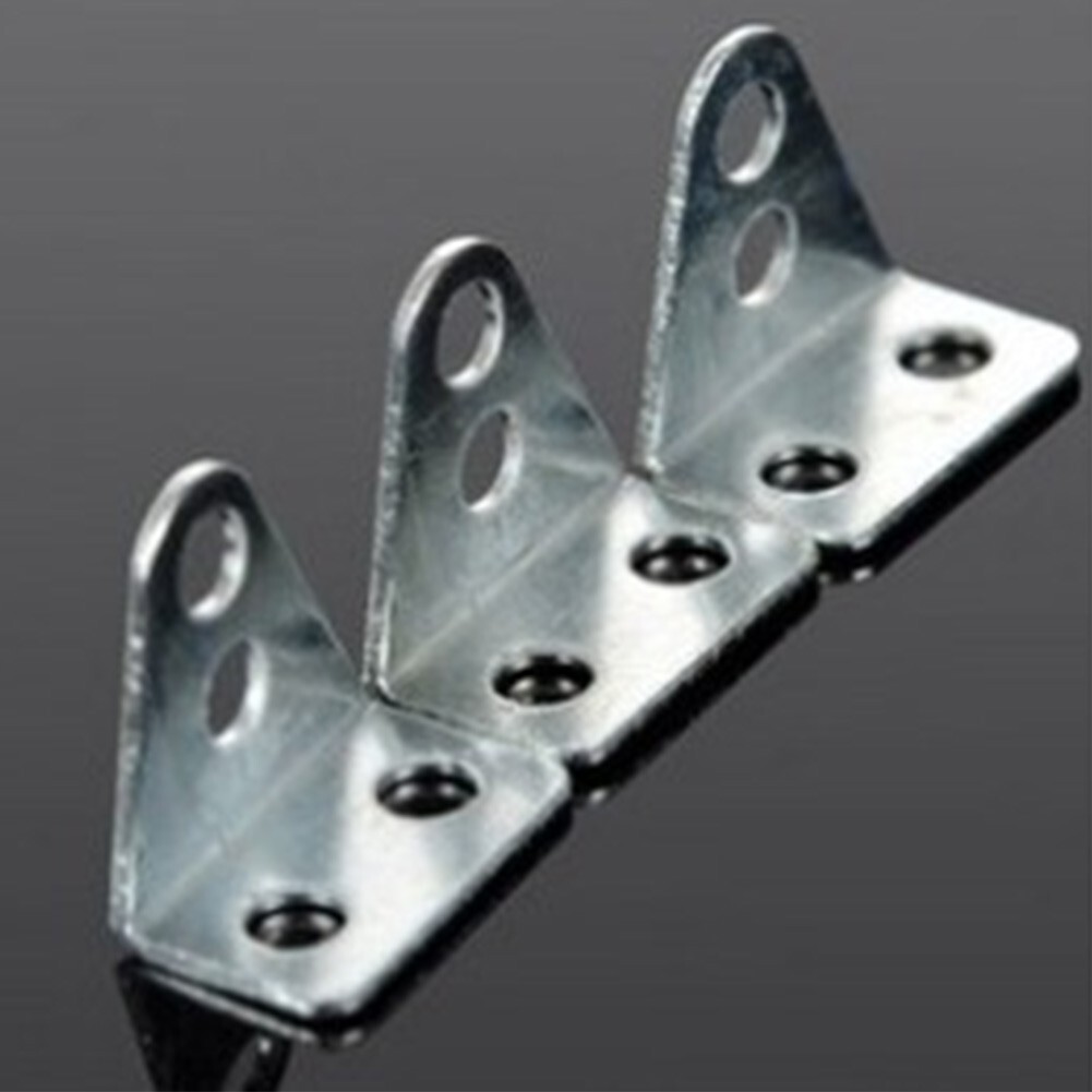 40Pcs L Type Axle Brackets – Micro Angle Iron Building Materials for ...