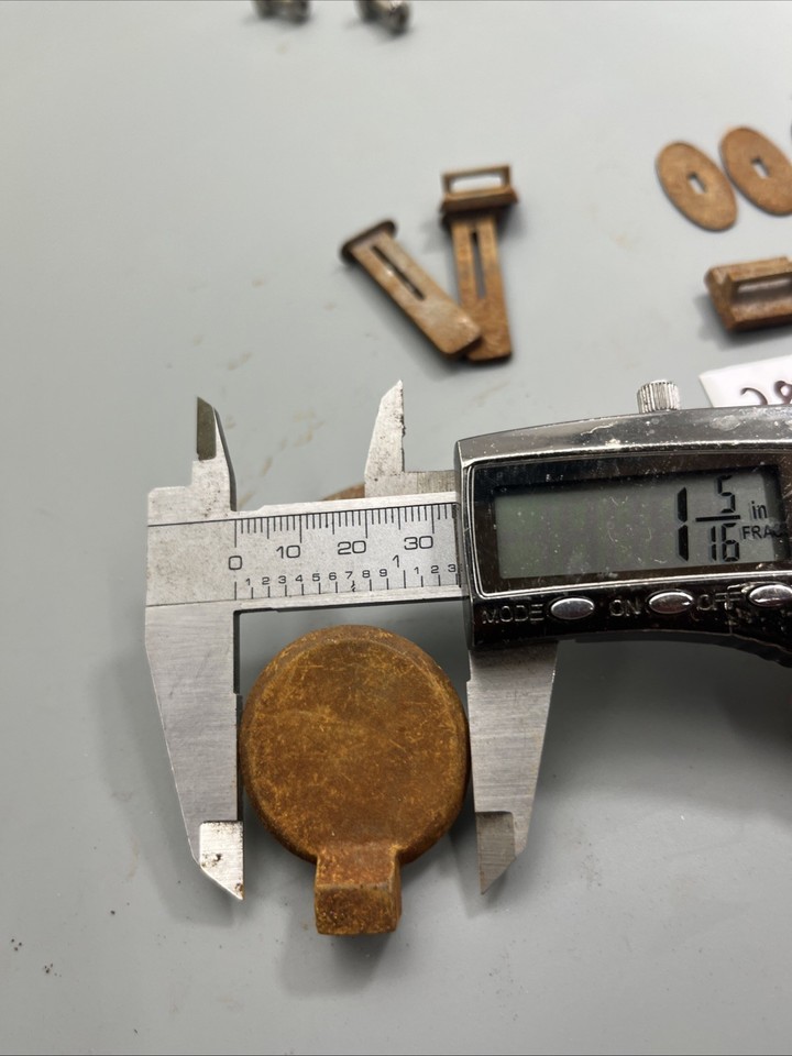 Mixed Gun or sword rusty metal Lot Gunsmith drawer of Junk Antique ...