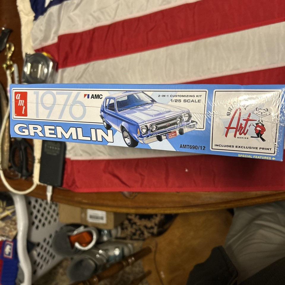 AMT 1:25 1976 Gremlin Original Art Series Model AMT690/12 + Performance ...
