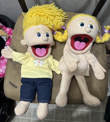SILLY PUPPETS 14" Lot Of 2 Hand Puppets | eBay