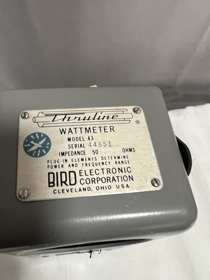 BIRD Model 43 Thruline Wattmeter | eBay UK