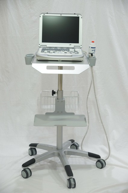 Mobile Rolling Cart for Ultrasound Imaging Scanner System. Aajustable ...