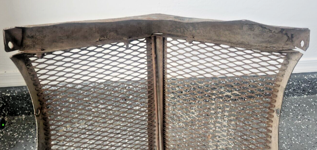 VTG 1939 1940 Ford Grille Grill W/ Custom Metal Insert Hot Rat Rod ...