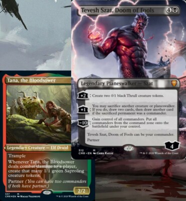 Tevesh Szat, Doom of Fools and Tana TOKENS Commander Deck MTG Ready-to ...