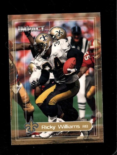 2000 FLEER IMPACT #110 RICKY WILLIAMS NMMT SAINTS *X75575 | eBay